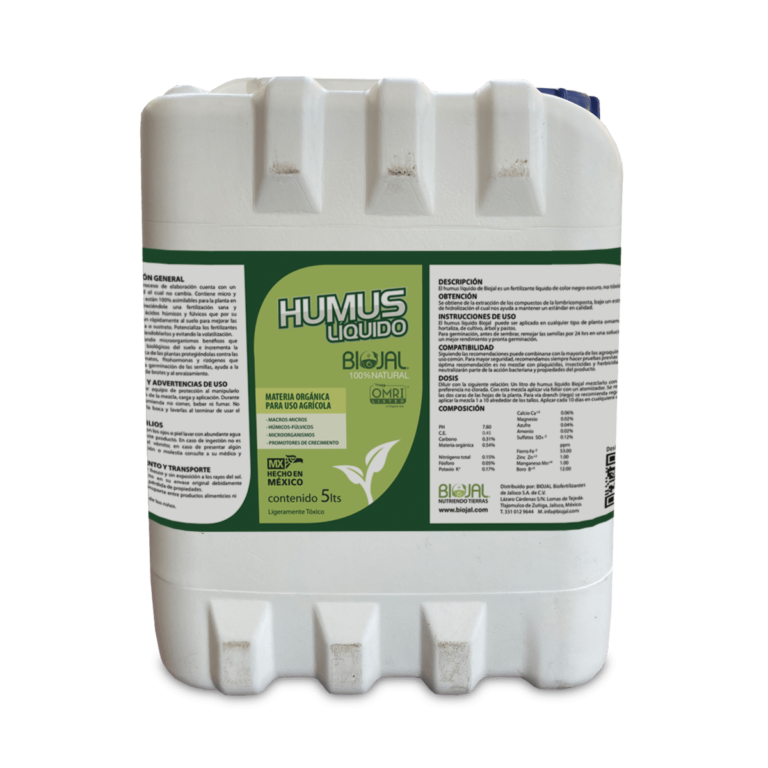 Humus líquido – Biojal
